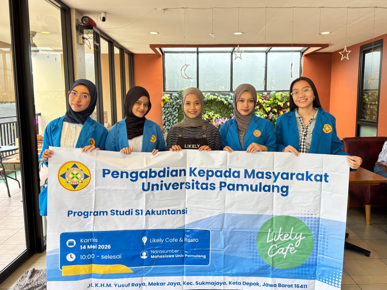 Mahasiswa Unpam Gelar Sosialisasi Pajak PB1 dan PPh Final untuk UMKM ...